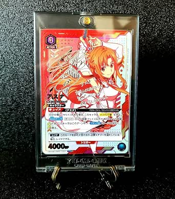 Amazon.co.jp: Rare Sword Art Online [Star 2 Asuna SR Signed] Union ...