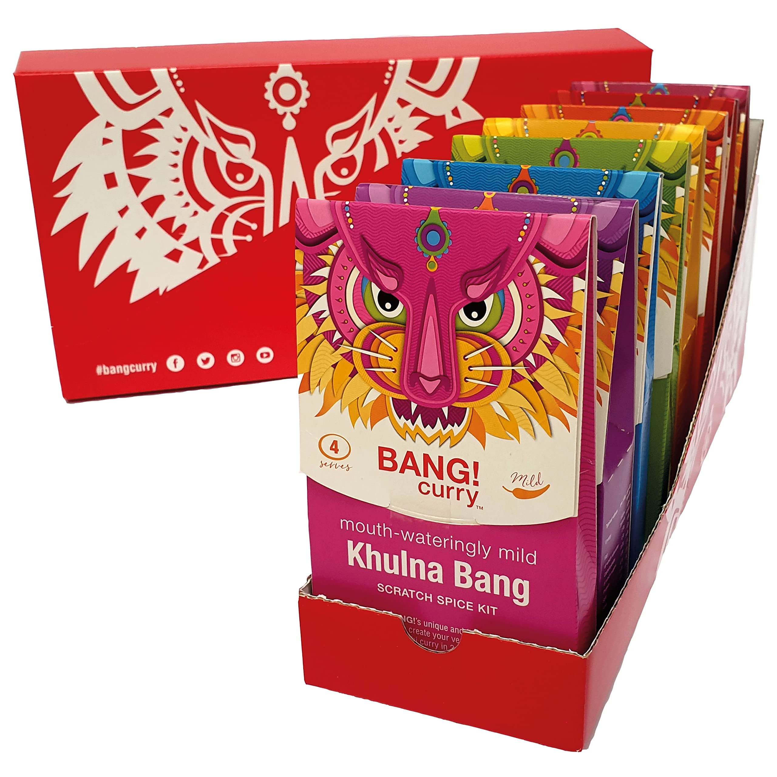Buy BANG Curry Gift Set | 8 Authentic Curry Kits | Mild, Medium and ...