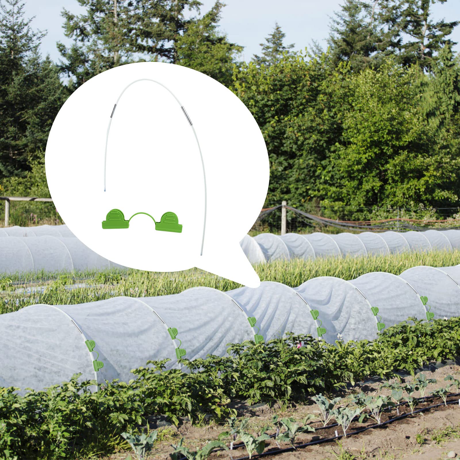 Snapklik.com : Replacement Fiberglass Long Arch Poles For Bike Tent ...