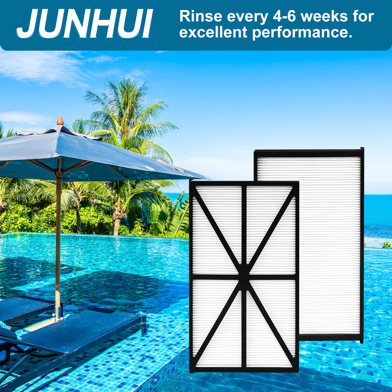 Snapklik.com : RCX70101PAK2 RCX70101 Pool Replacement Filter Panels Fit ...