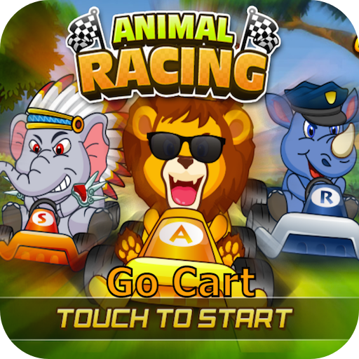 Go cart Racing Game for Kids - 2D wild Animals fun Car adventure for ...