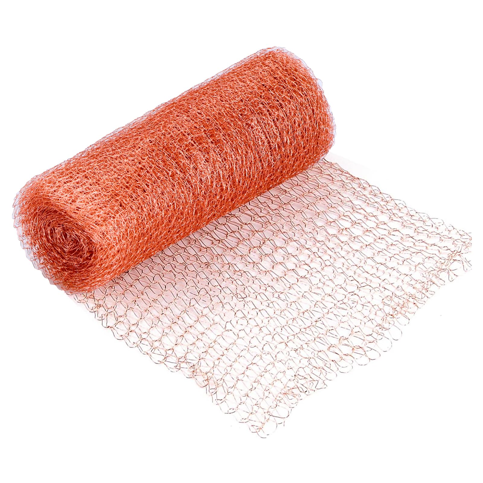 XIZAO Rodent Proofing Wire Mesh, 3m/10 Feet Pure Copper Mesh Pest ...