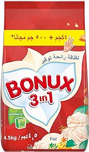 Bonux Automatic Powder Detergent Fol 4.5 Kilogram: Buy Online at Best Price in Egypt - Souq is ...