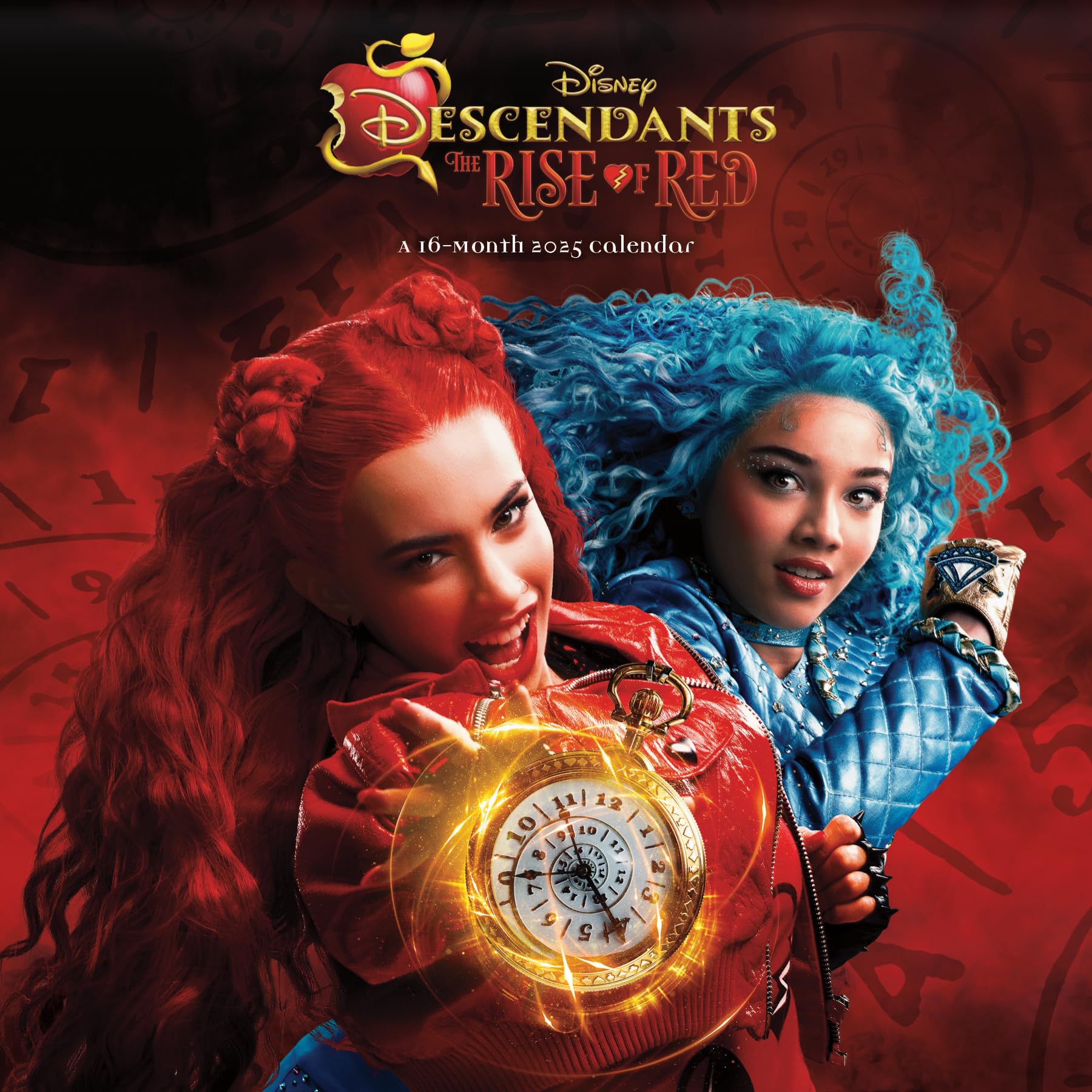 2025 Disney Descendants: The Rise of Red Wall Calendar: Trends ...