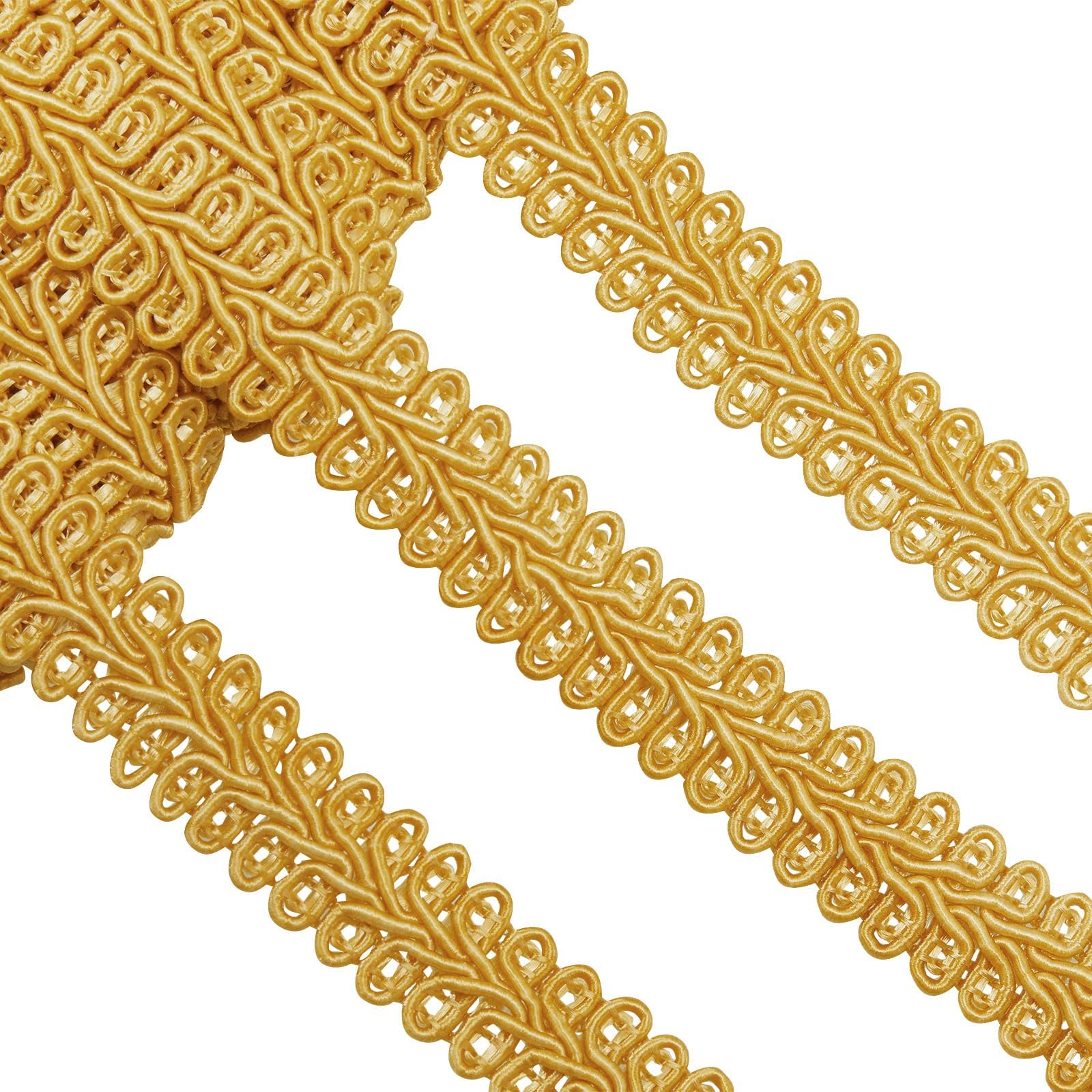Amazon.com: BEL AVENIR Braid Trim 1/2 inch 13.6 Yards French Gimp Basic ...