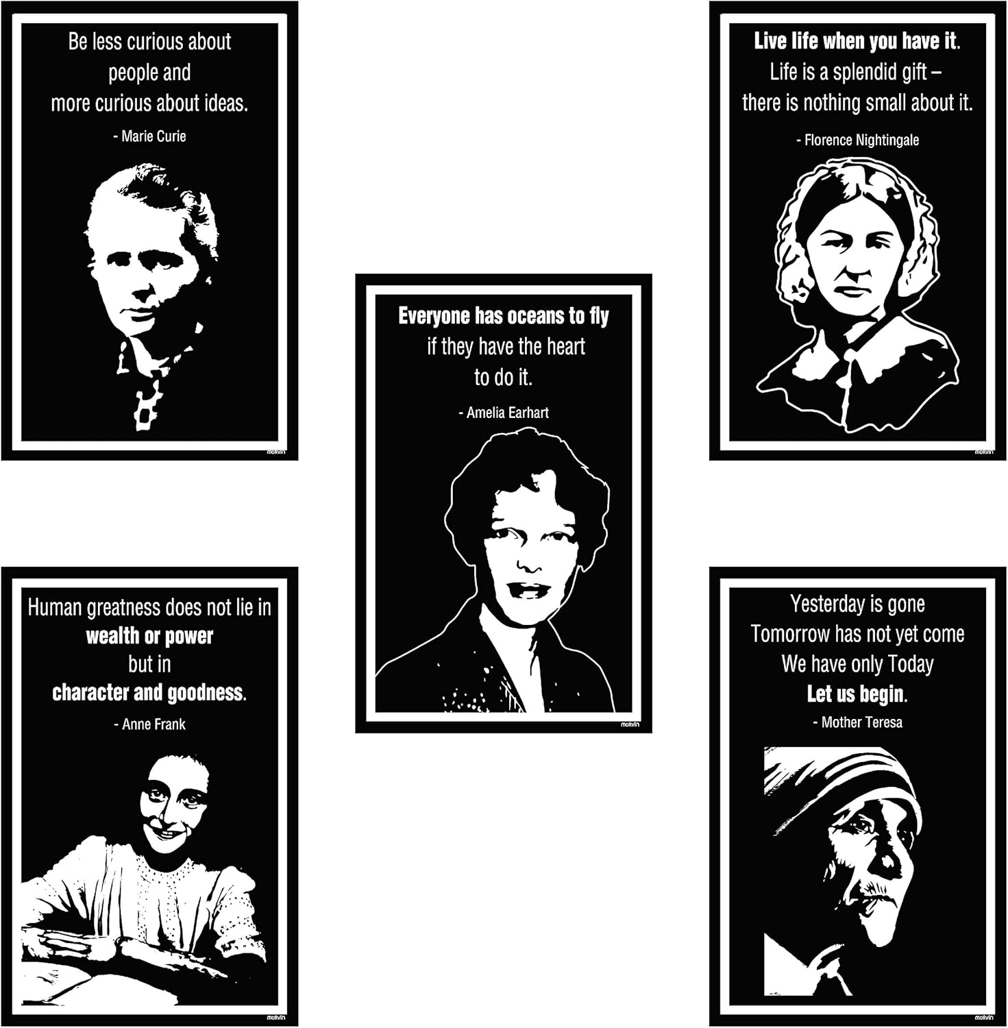 Amazon.com : Inspirational Women Posters for Classroom Teachers ...