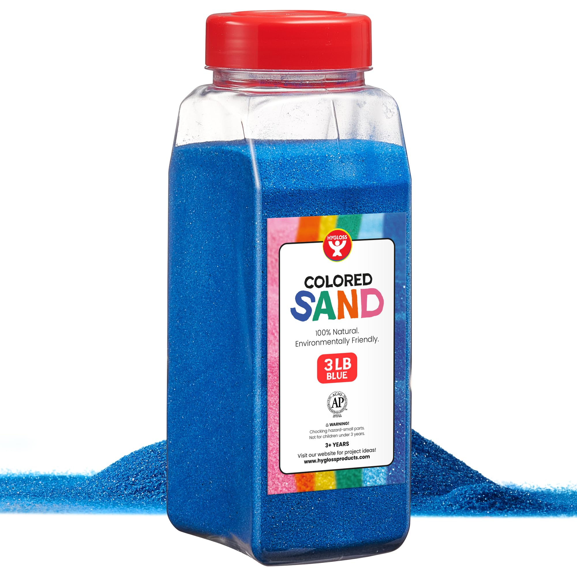 Amazon.com: Hygloss Products - 29305 Colored Play Sand - Assorted ...