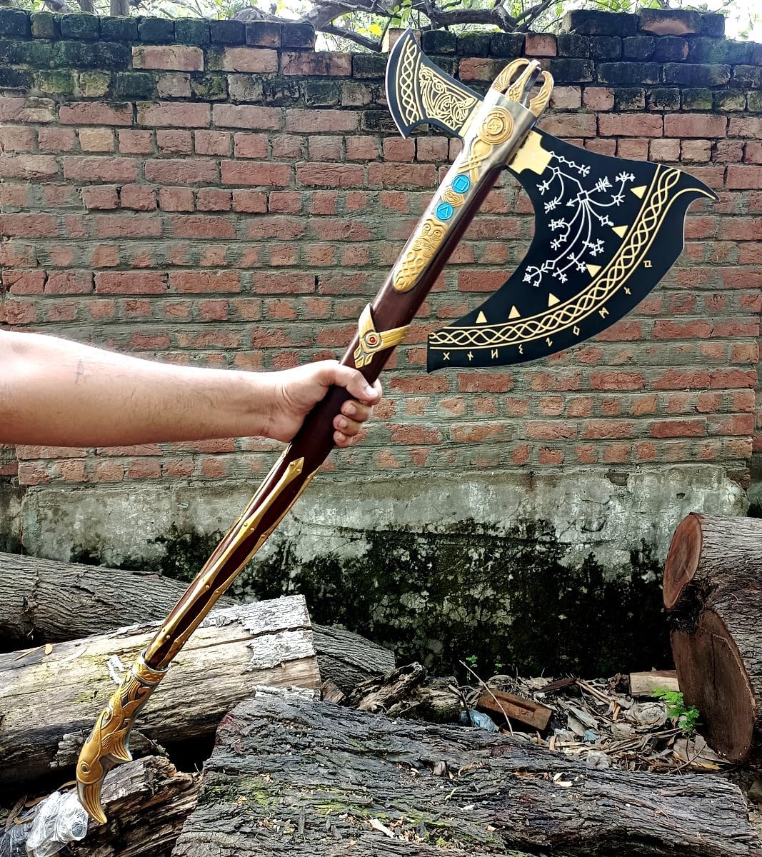 Kratos Axe, Leviathan Axe, God of War, Viking Axe, Cosplay Axe, Game ...
