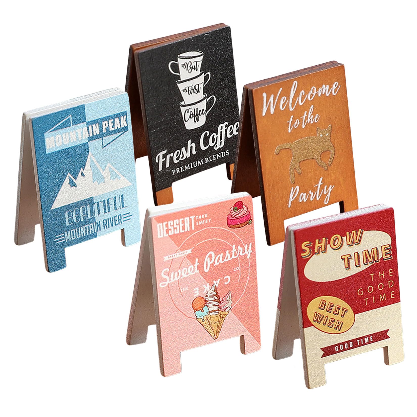 Amazon | Orirya クリップ メモクリップ 卓上 可愛い メモスタンド 木製 北欧 レトロスタイル コーヒー ビール柄 名刺立て テーブル デスク 写真クリップ デスクオーナメント ...