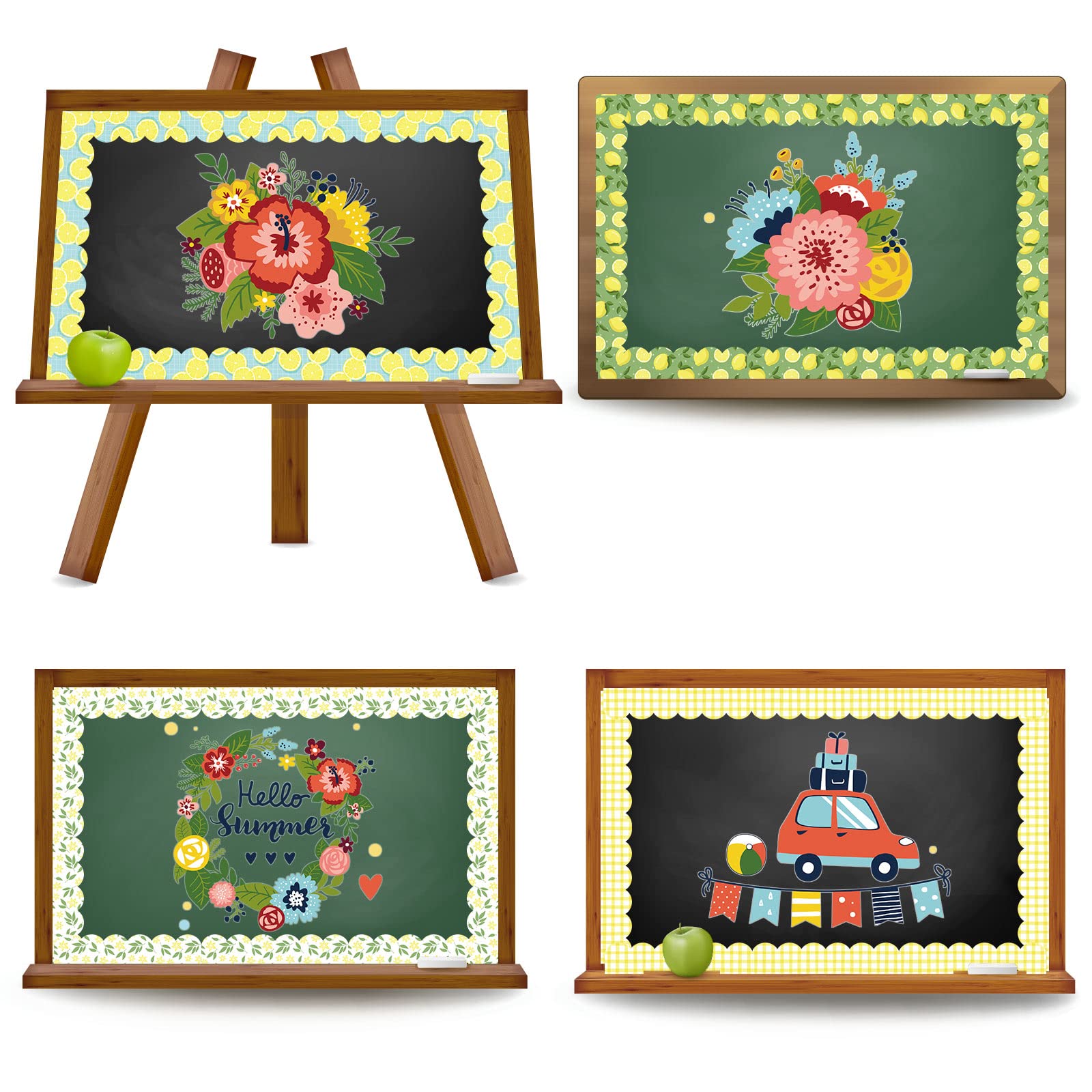 Leopard Print Ribbon FYSUIMU 32.8Ft Leopard Print Bulletin Board Border ...