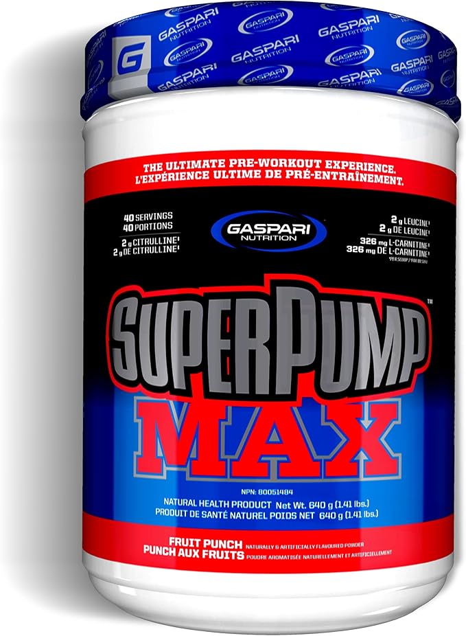 Amazon.com: Gaspari Nutrition - SuperPump MAX - The Ultimate Pre ...