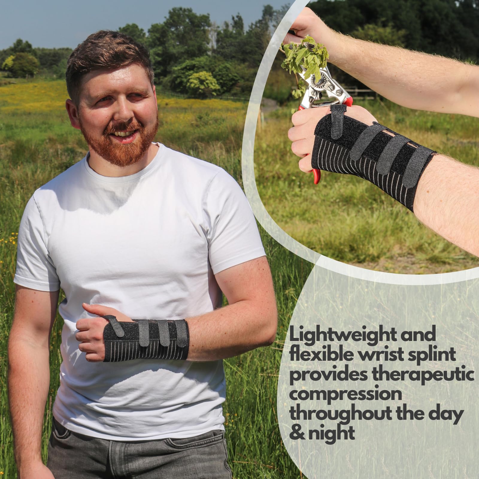 Solace Bracing Breathable Max Wrist Support (2 Colours) – British Made ...