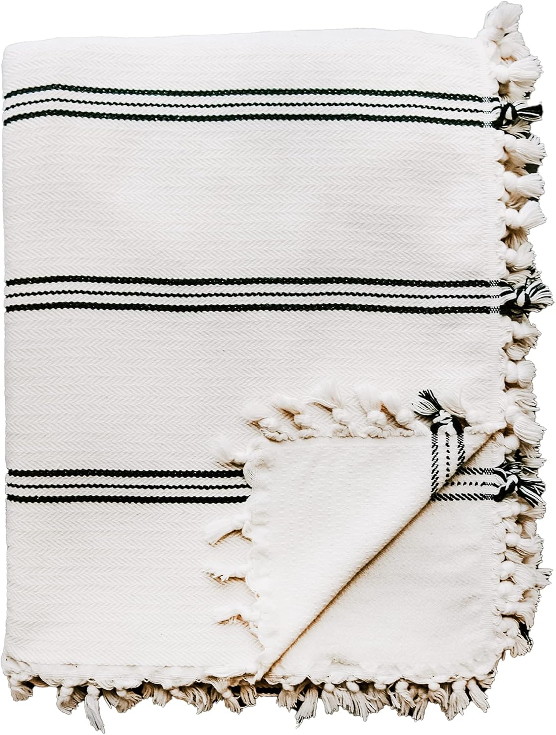 Amazon.com: Sweet Water Decor Turkish Cotton Throw Blankets | Large ...