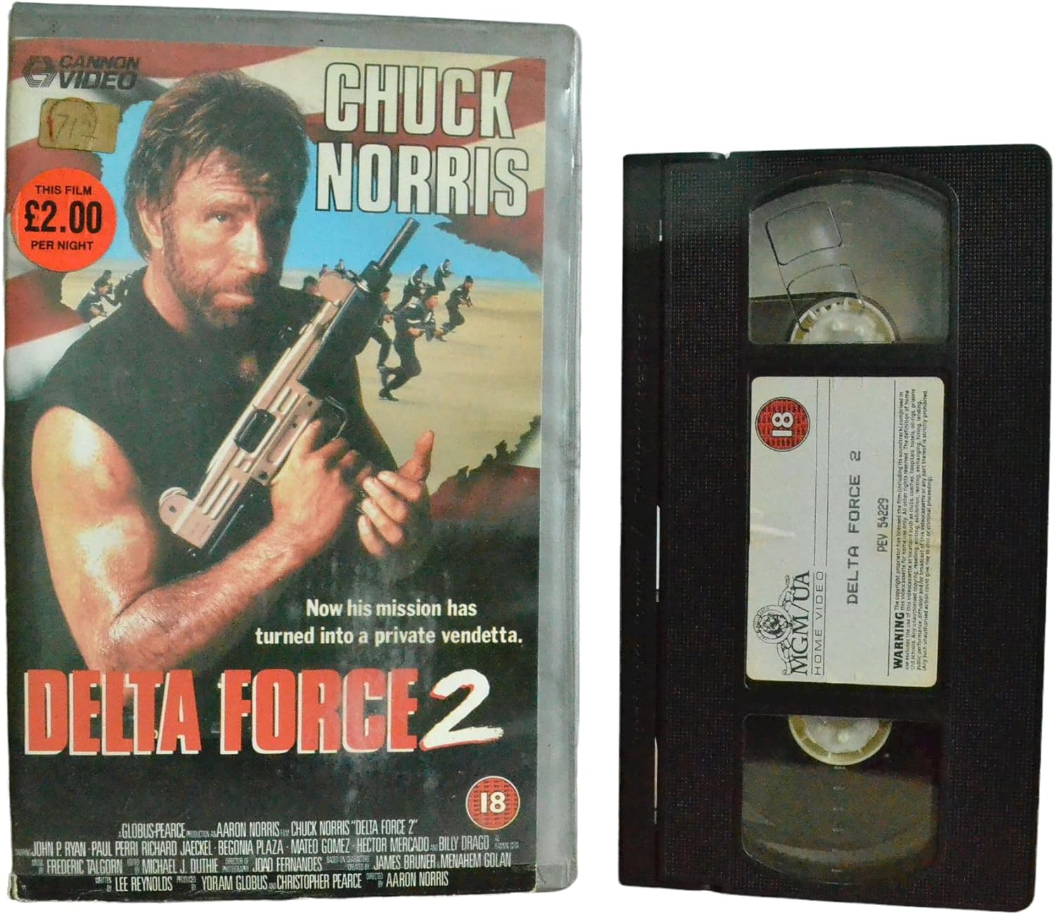 Delta Force 2 [VHS]: Amazon.co.uk: Norris Chuck: DVD & Blu-ray