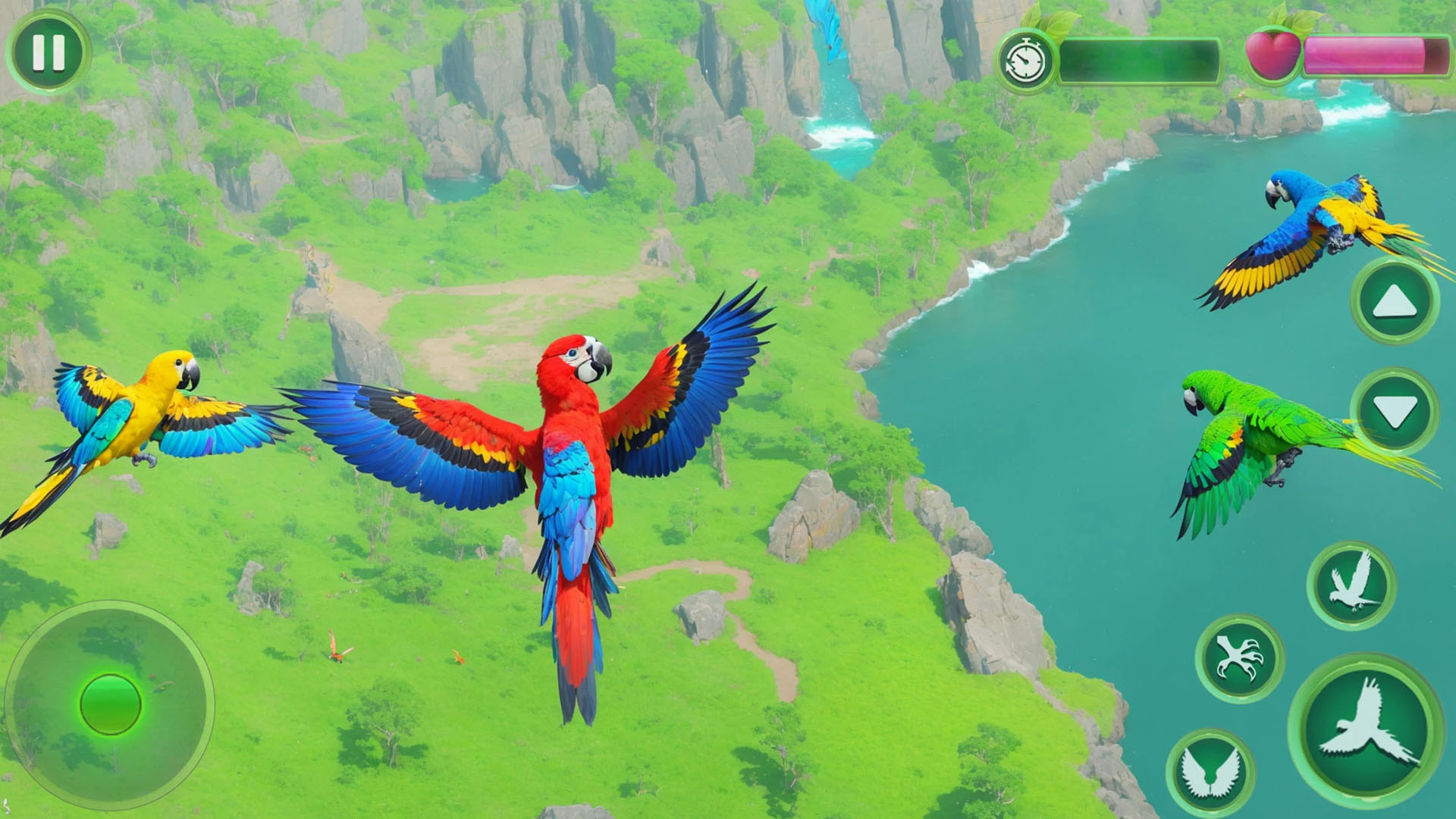 Parrot Life Simulator Game - App on Amazon Appstore