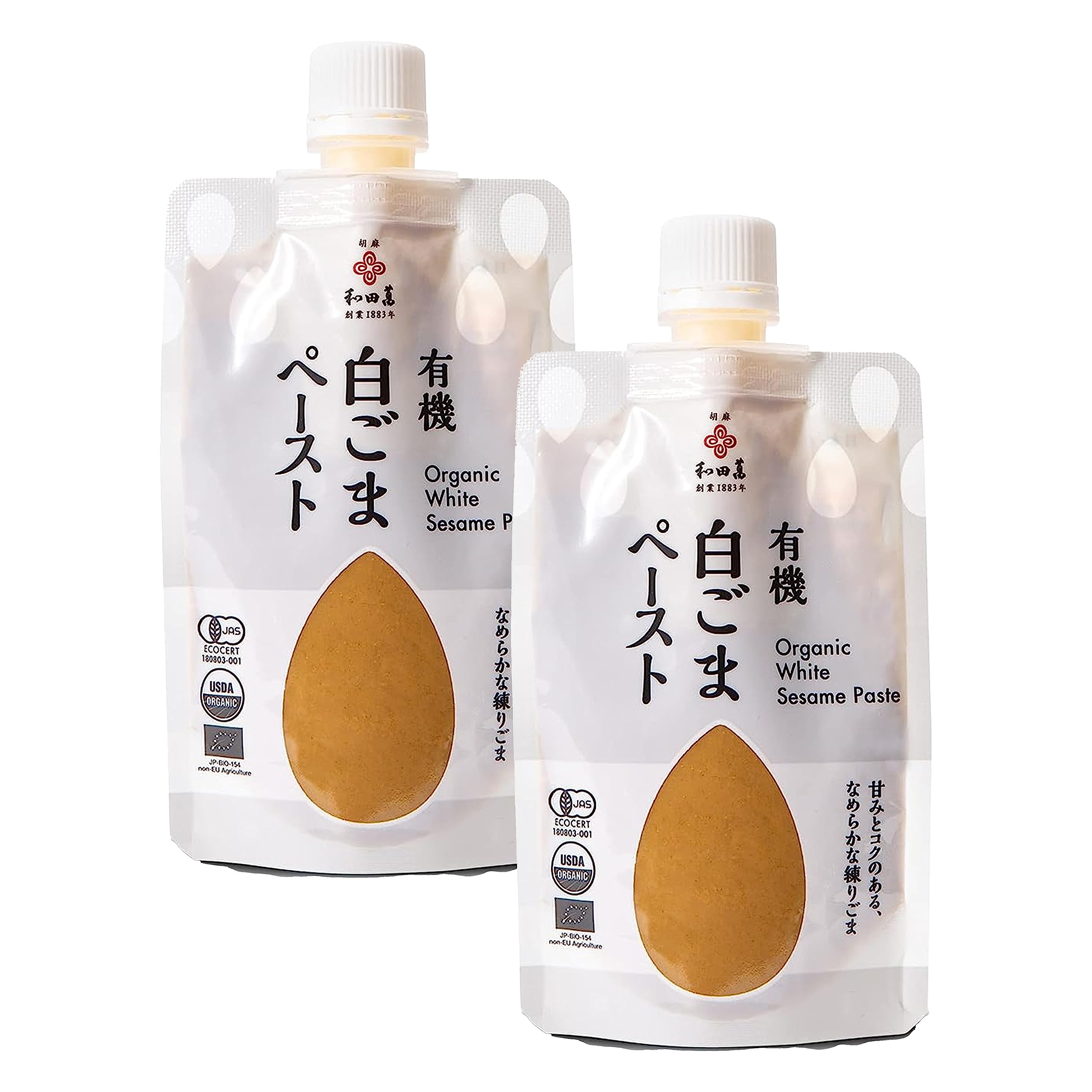 Snapklik.com : Organic White Sesame Paste 80g