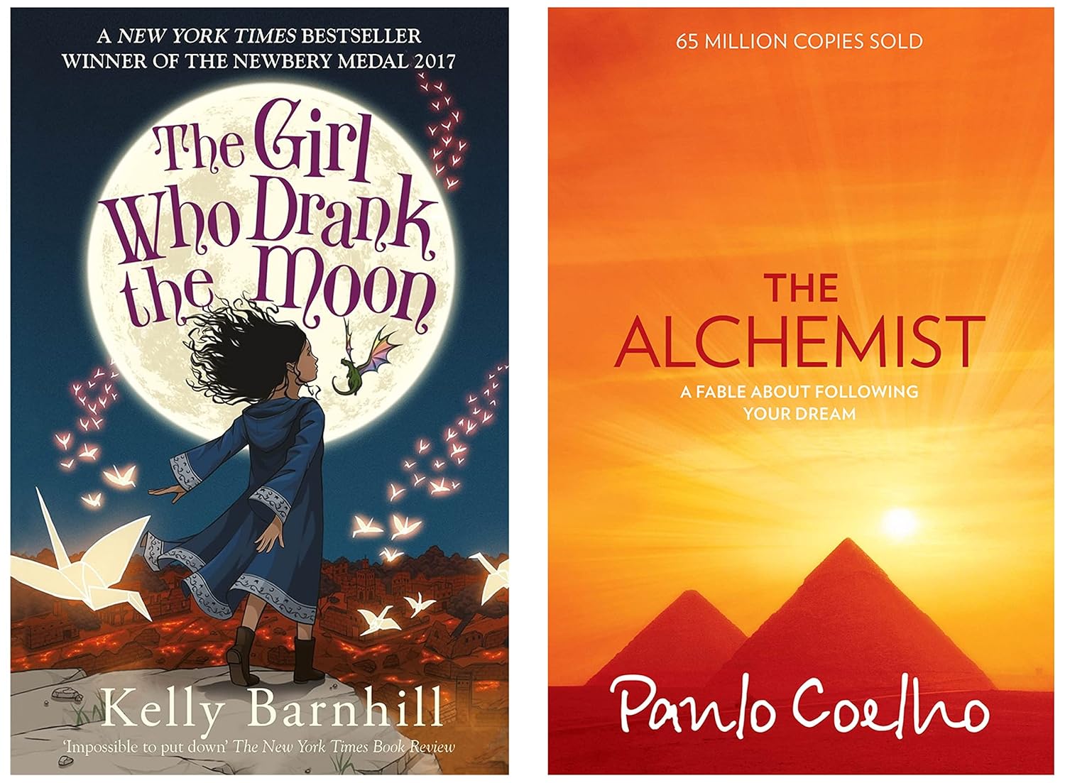 The Girl Who Drank the Moon+The Alchemist : Amazon.in: Books