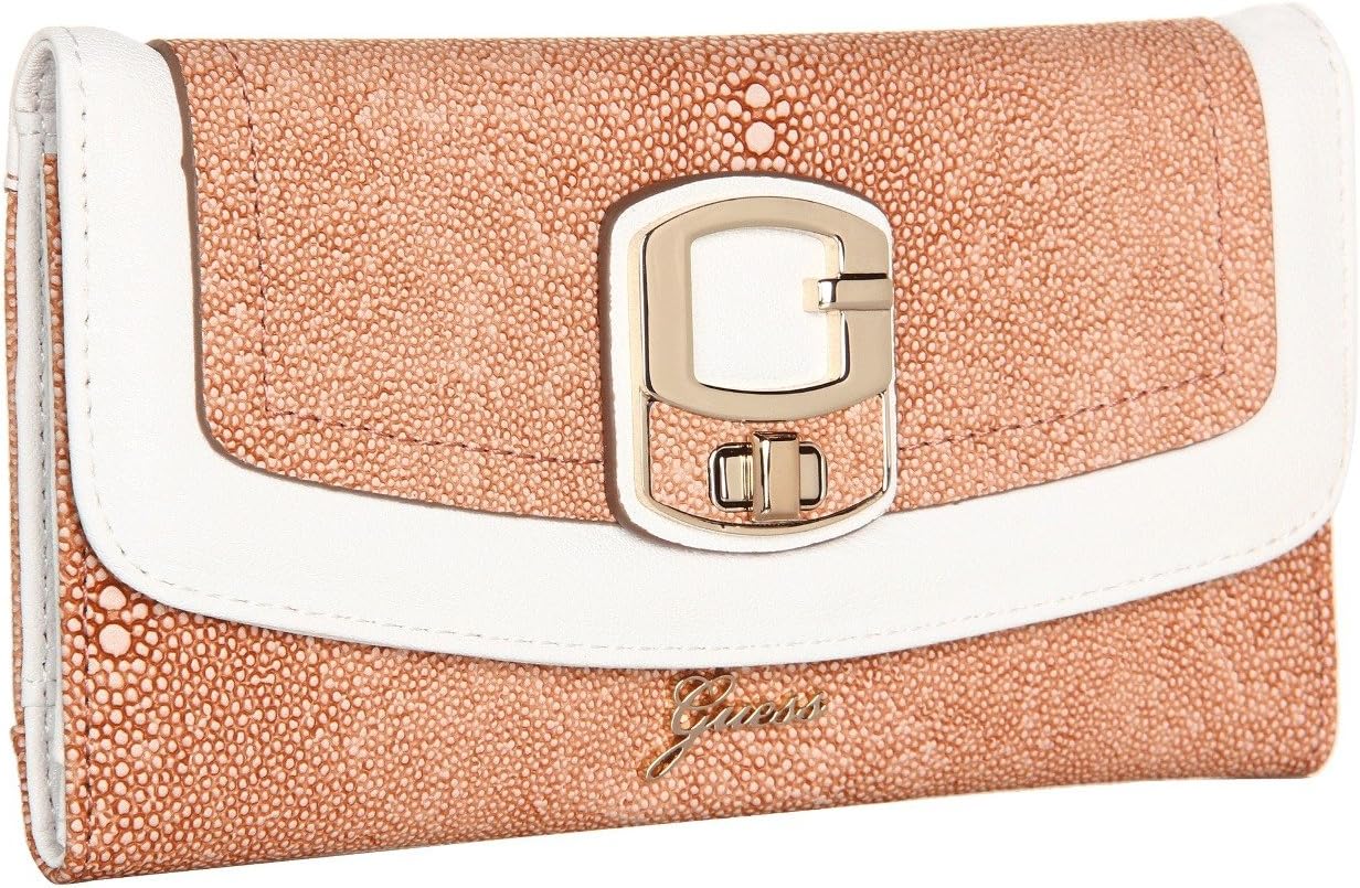 Guess Azadeh Slim Clutch Wallet, Chalk Multi at Amazon Women’s Clothing ...