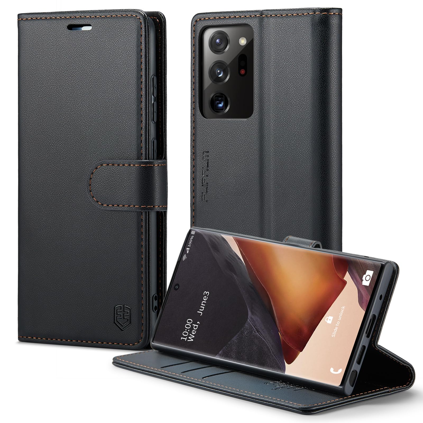 Amazon.com: FLIPALM for Samsung Galaxy Note 20 Ultra 5G Wallet Case ...