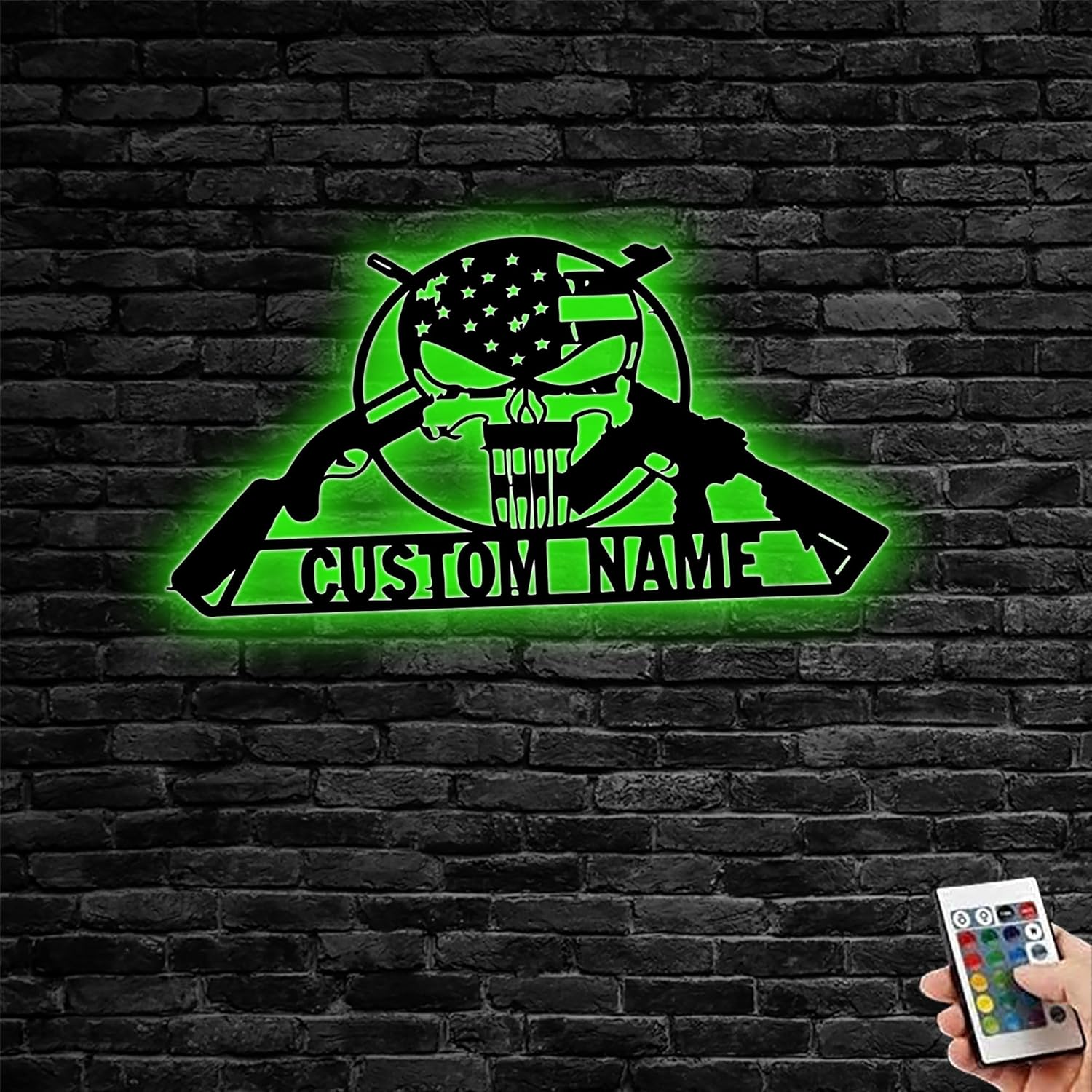 Army Neon Sign Wall, Military Wall Decor, Armory Metal Sign Wall Art ...