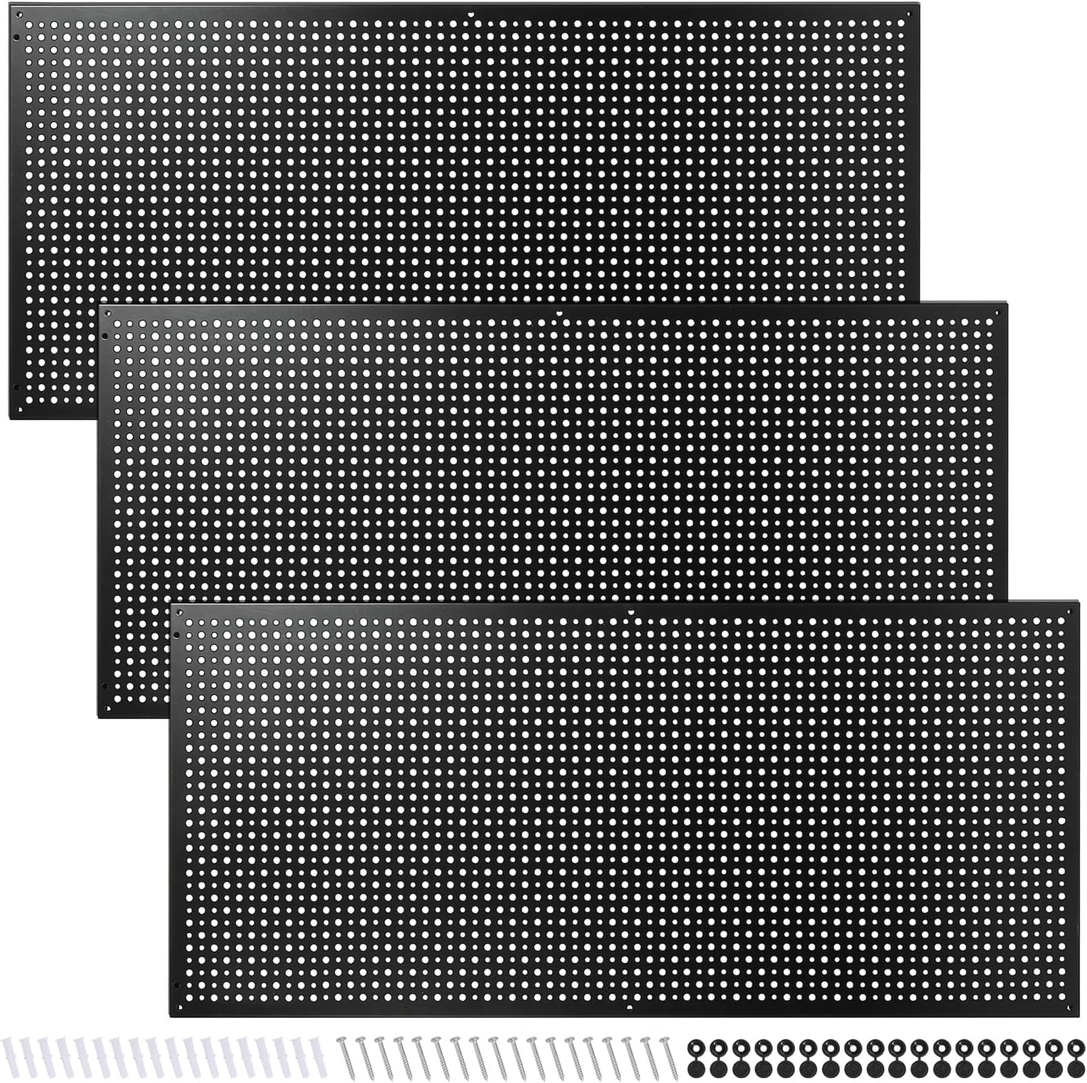 Amazon.com: Wall Control Pegboard Rack Steel Pegboard Pack Blue Peg ...