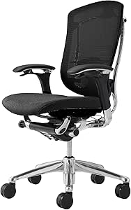 Amazon | オカムラ オフィスチェア コンテッサ 可動肘 スタンダードタイプ 座:クッション ブラック CM32AB-FBF1 | デスクチェア | 文房具・オフィス用品