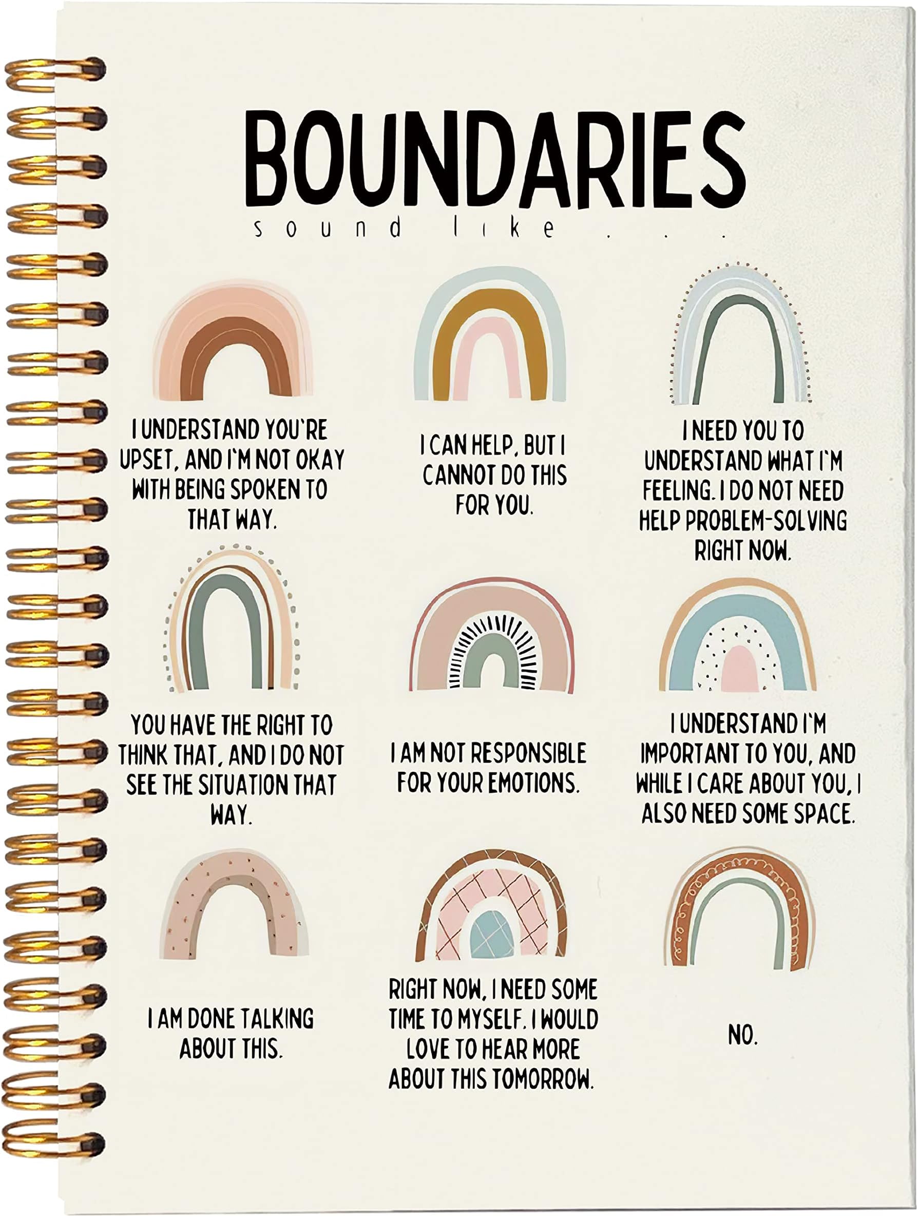 Amazon.com : NEGIGA Inspirational Mental Health Notebook Journal ...