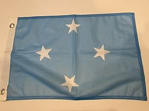 Amazon.com: New Micronesian Flag 12" x 18" Federated States of ...