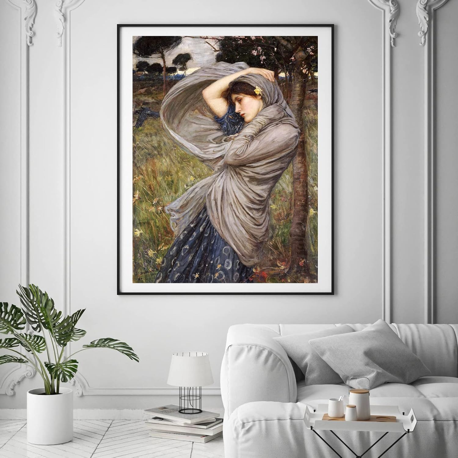 ZZPT Boreas por John William Waterhouse – Póster de reproducción de ...