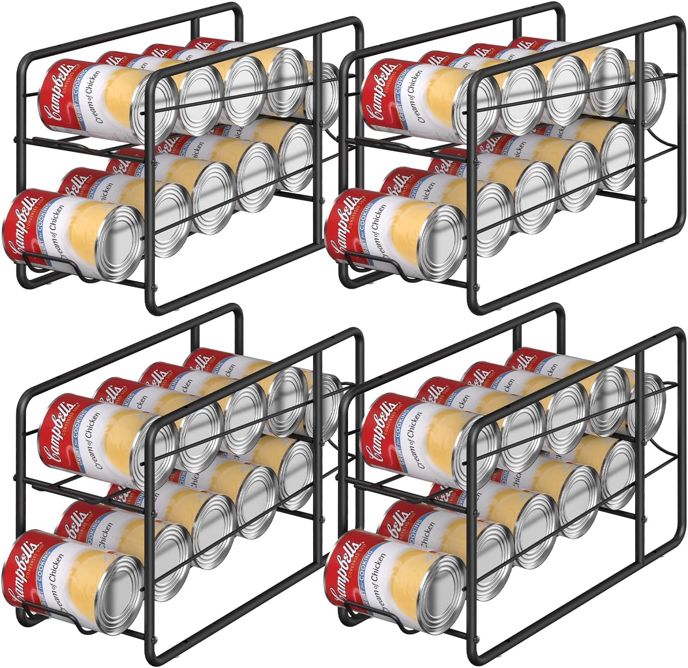 Amazon.com: FIFO Pantry Storage Organizer Dispenser Rack for Canned ...
