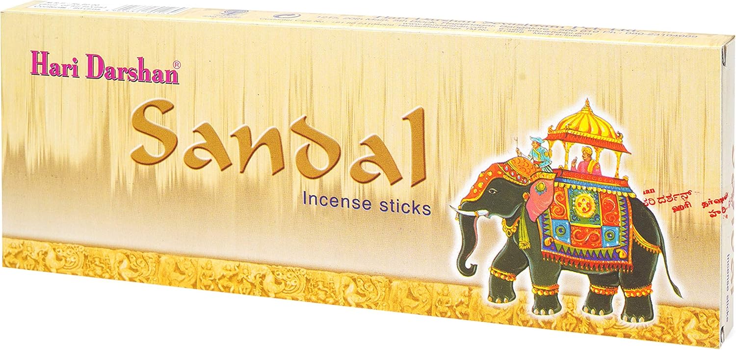 Hari Darshan Sandal Eco Agarbatti/Chandan Agarbatti 40 Sticks : Amazon ...