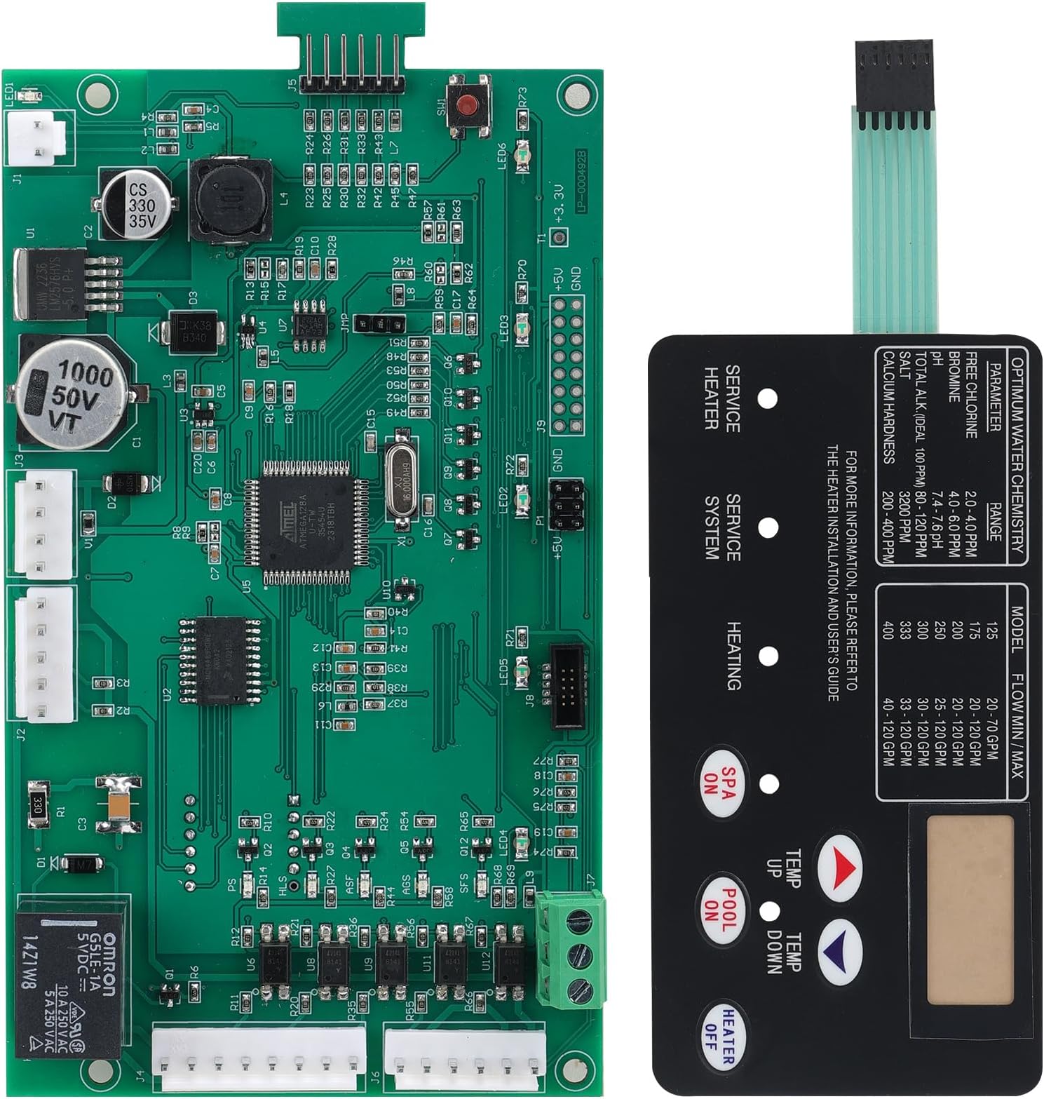 Amazon.com : Pentair 461105 PCBA RS485 Assy Control Board : Patio, Lawn ...