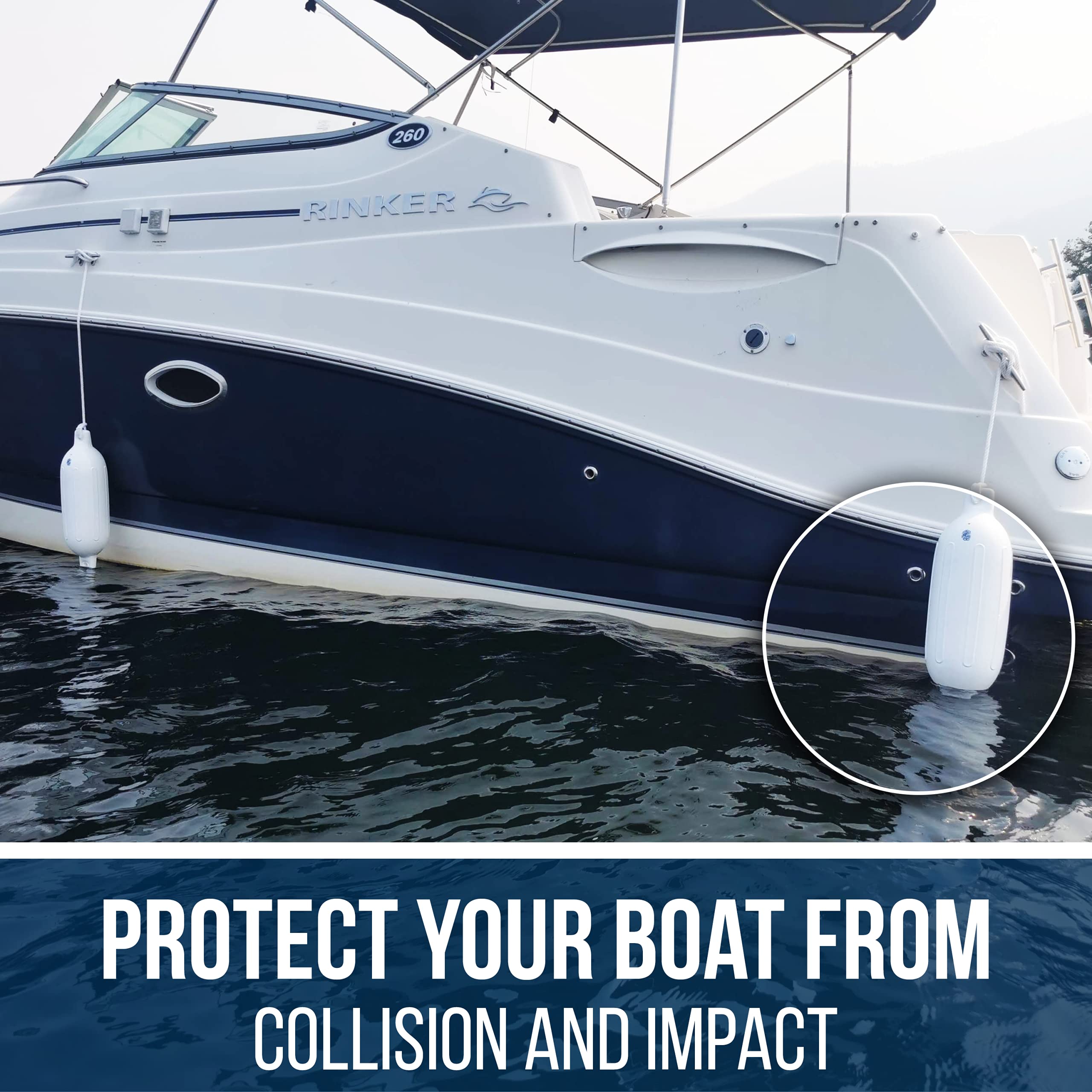 Snapklik.com : Marine Mate Boat Bumpers For Docking, Inflatable Boat ...