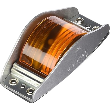 Amazon.com: Grote 46893 Yellow Chrome-Armored Clearance Marker Light ...
