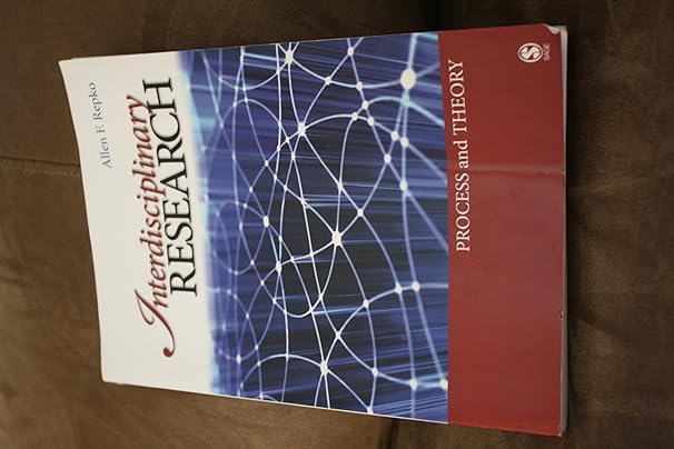 Amazon.com: Interdisciplinary Research: Process and Theory ...