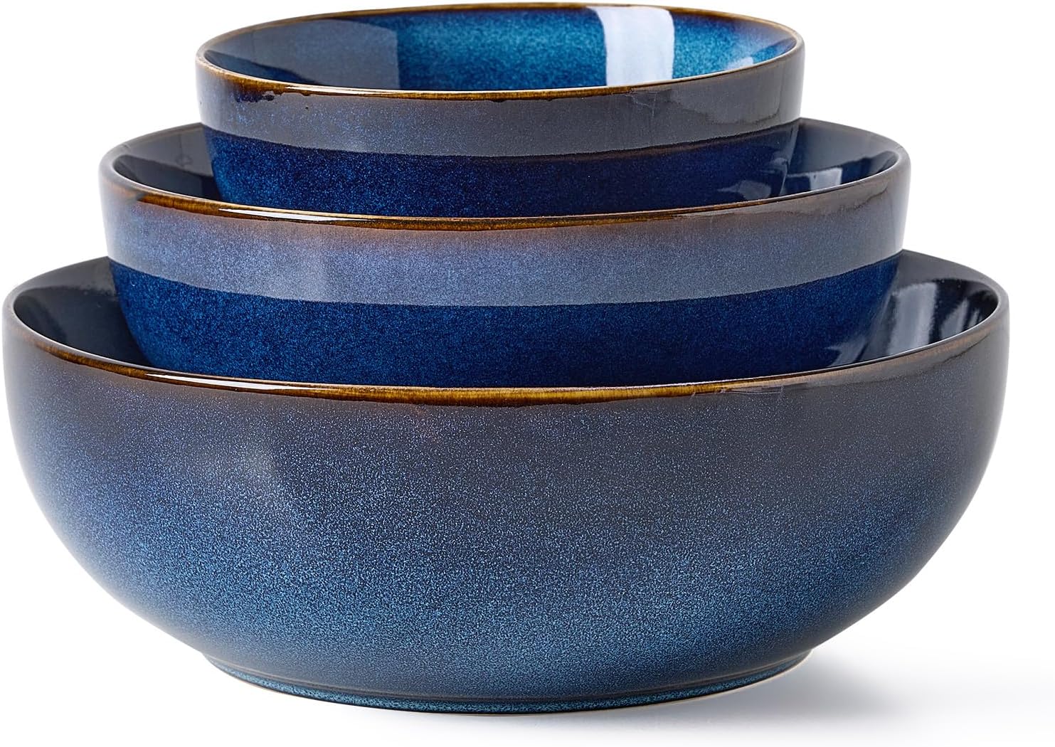 Amazon.com: Domensi 8 oz Porcelain Bowls Small Dessert Bowls Porcelain ...