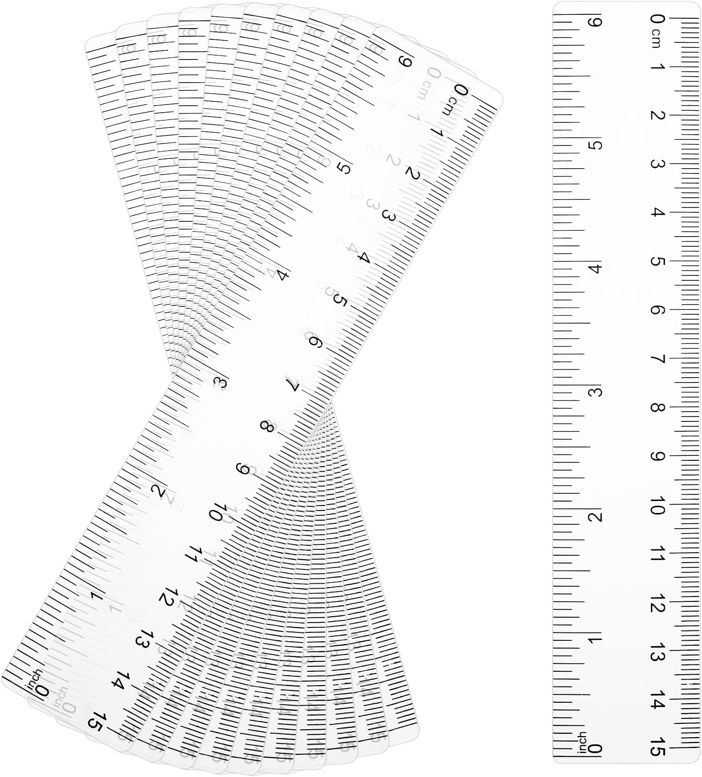Amazon.com: Flexible Denture Millimeter Dental Ruler Trubyte : Tools ...