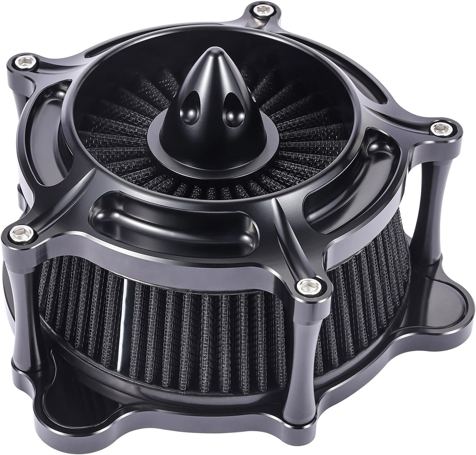 Amazon.com: Bravema Motorcycle Air Filter Intake System Kit Air Cleaner ...