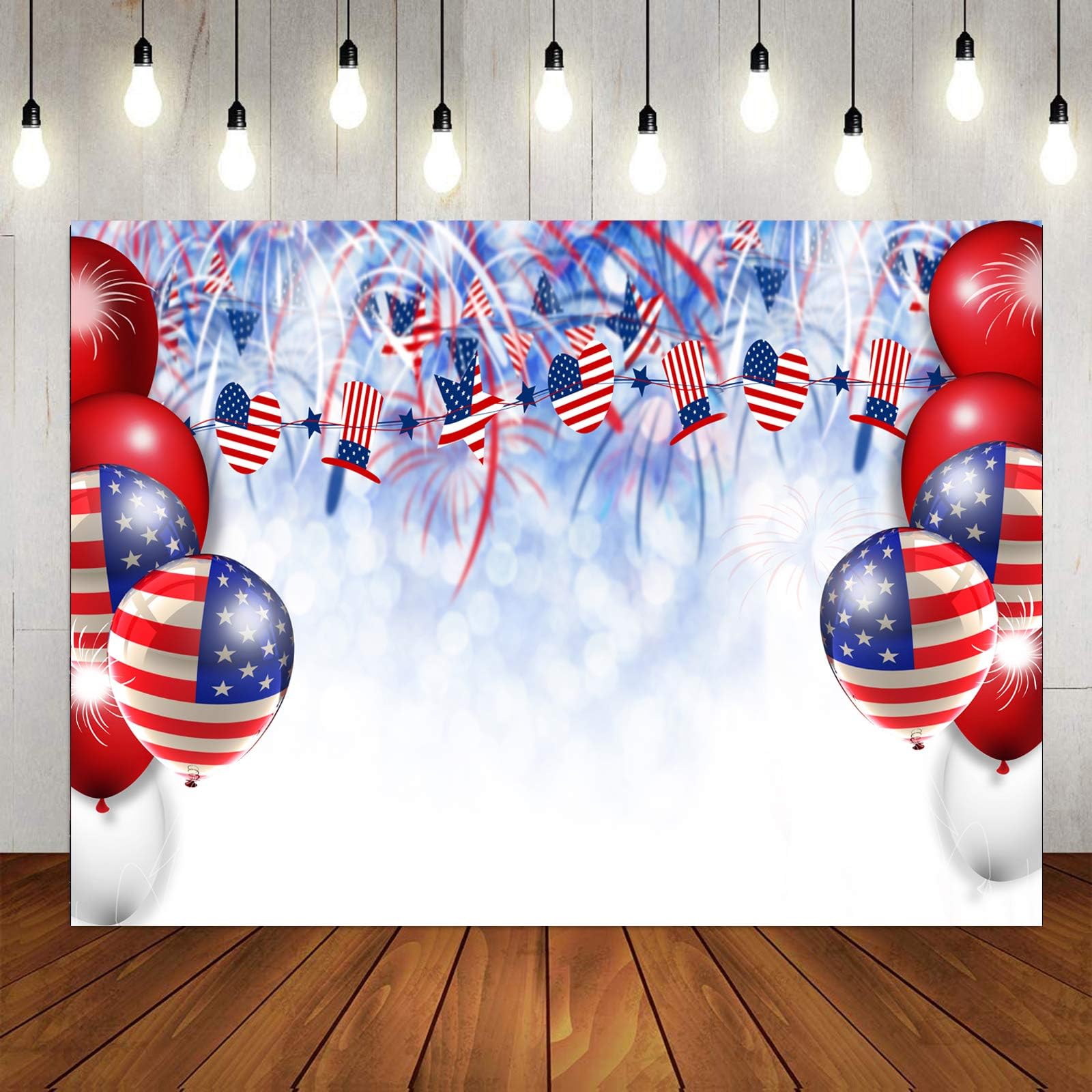 Amazon.com : Allenjoy 7x5ft Independence Day Backdrop for Photography ...