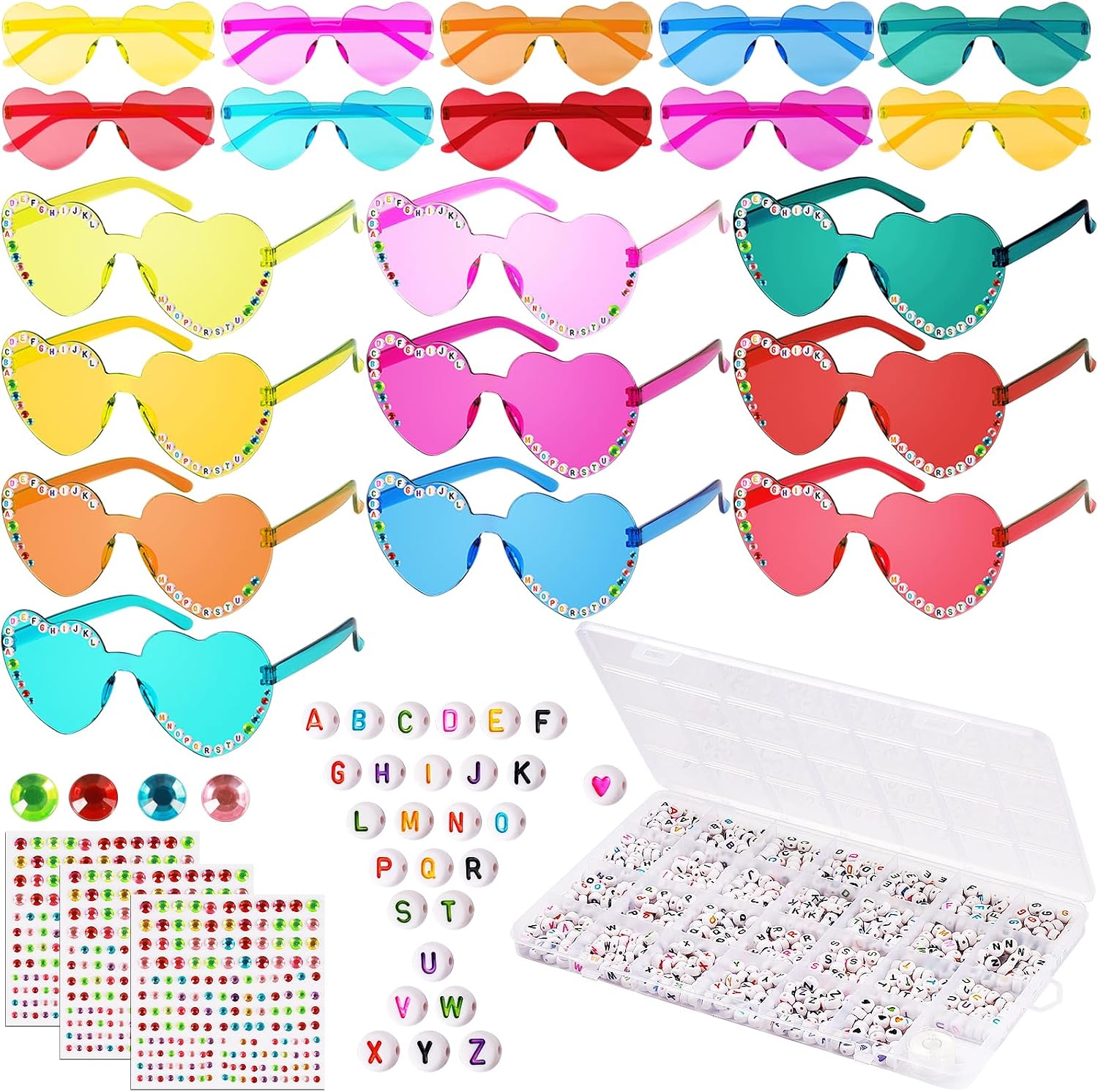 Amazon.com: LOIOLD DIY Sunglasses in My Era Popular Singer Party Favors ...