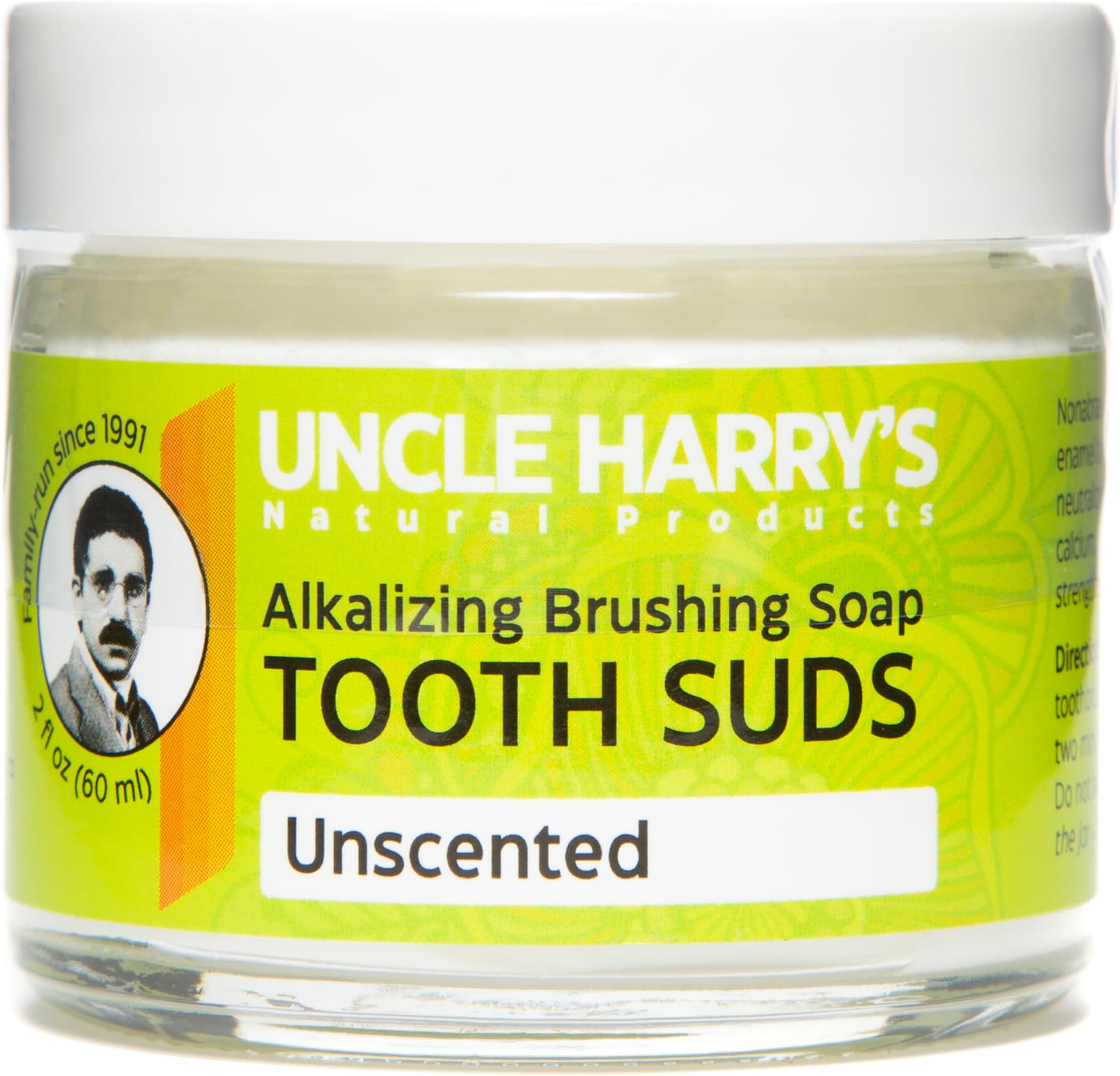 Amazon.com: Uncle Harry's Non-Abrasive Unscented Brushing Soap Tooth ...
