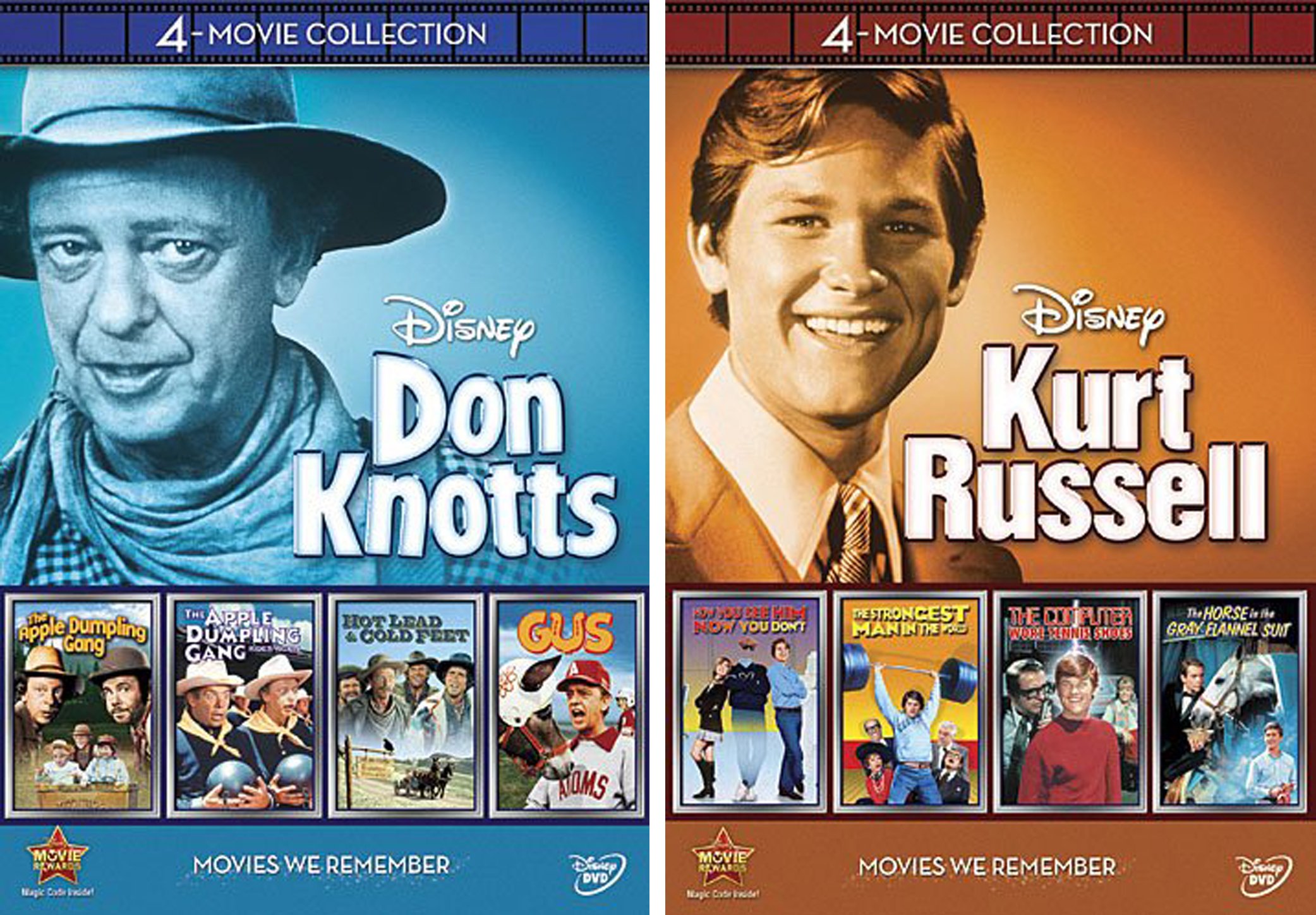 Kurt Russell And Don Knots 8 Movie Collection Strongest Man ...