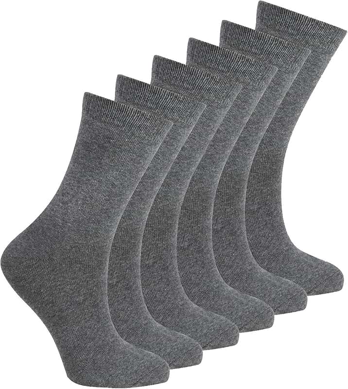 Amazon.co.uk: boys grey school socks