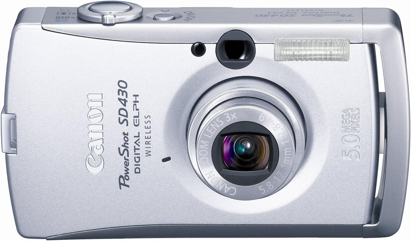 Amazon.com : Canon Powershot SD430 5MP Digital Camera with 3x Optical ...