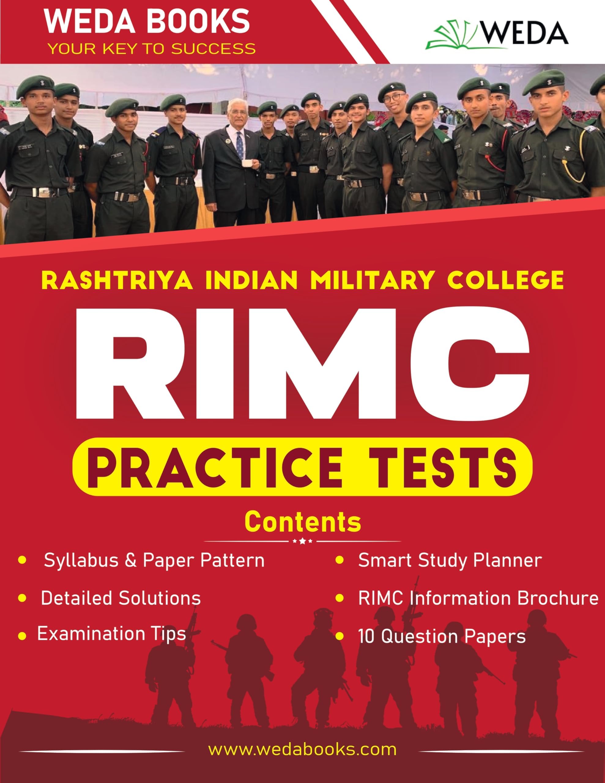 Buy RIMC books for preparation 2024 (triya Indian College) Practice ...