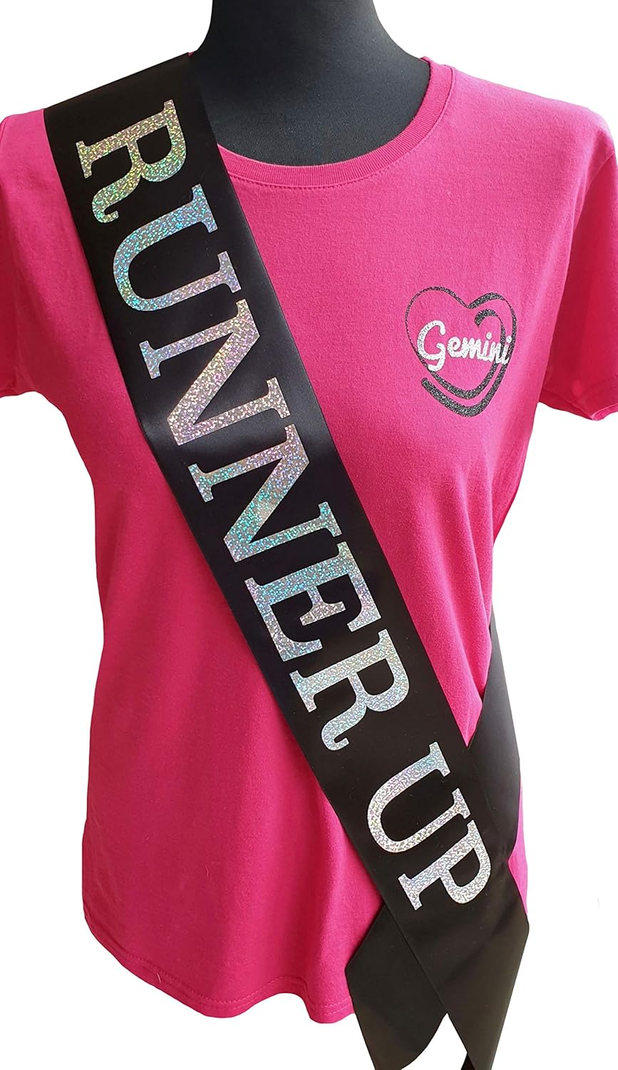 Gemini Ribbons - Runner Up Sash - Second Place Sash - Holographic ...