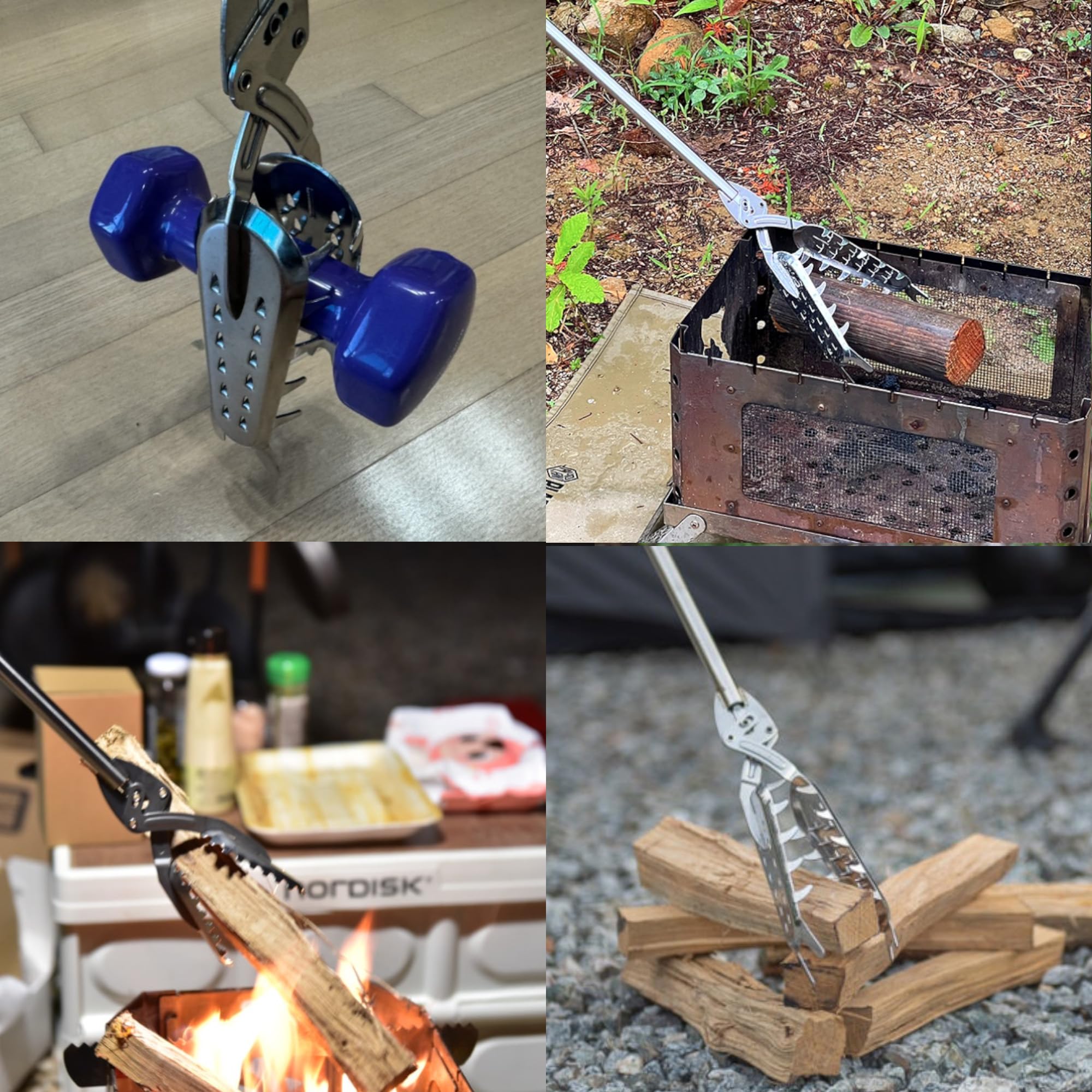 Snapklik.com : FTH Premium Stainless Steel Grabber Reacher Pickup Tool ...