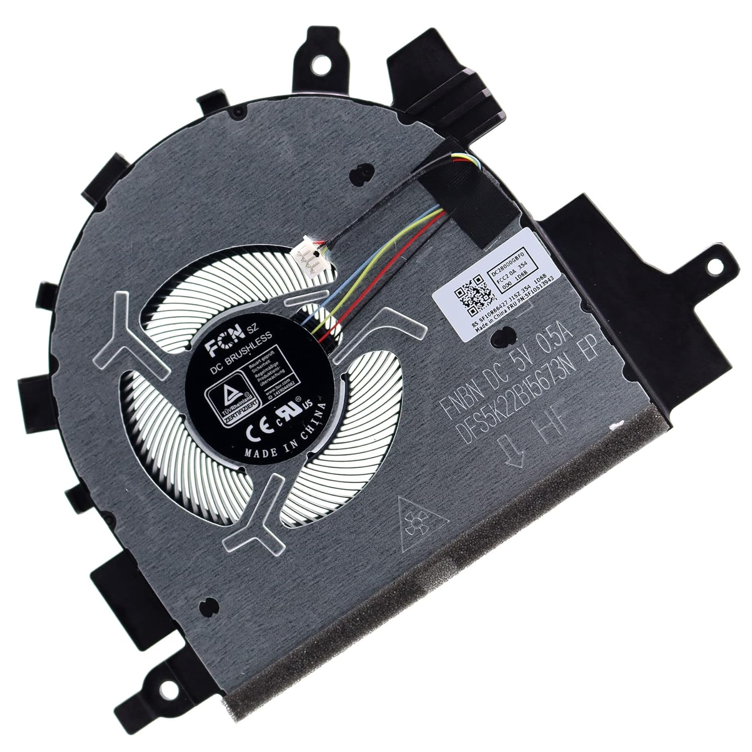 Amazon.com: Deal4GO 5V CPU Cooling Fan 5F10S13943 Replacement for ...