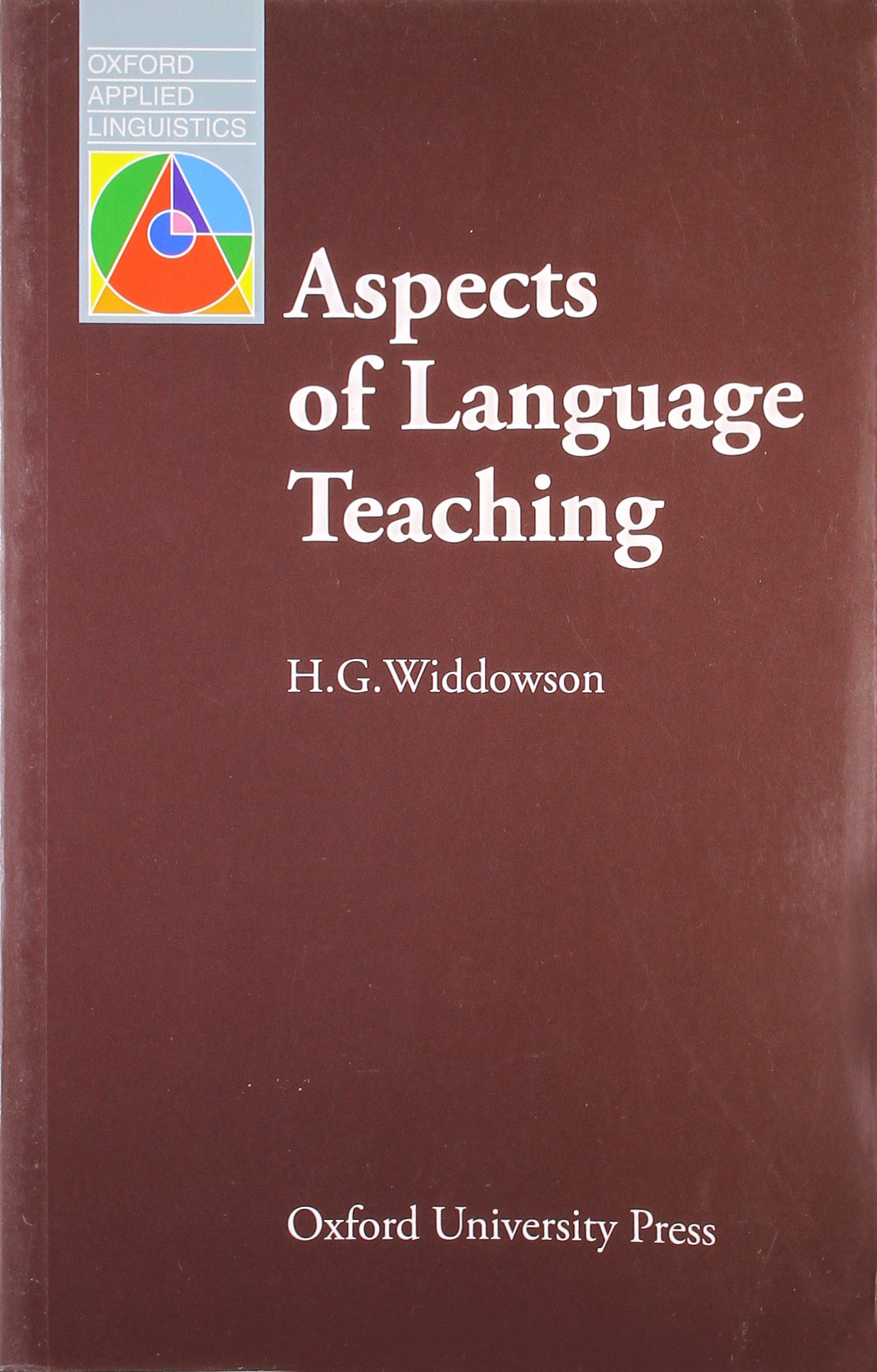 Amazon | Aspects of Language Teaching (Oxford Applied Linguistics ...