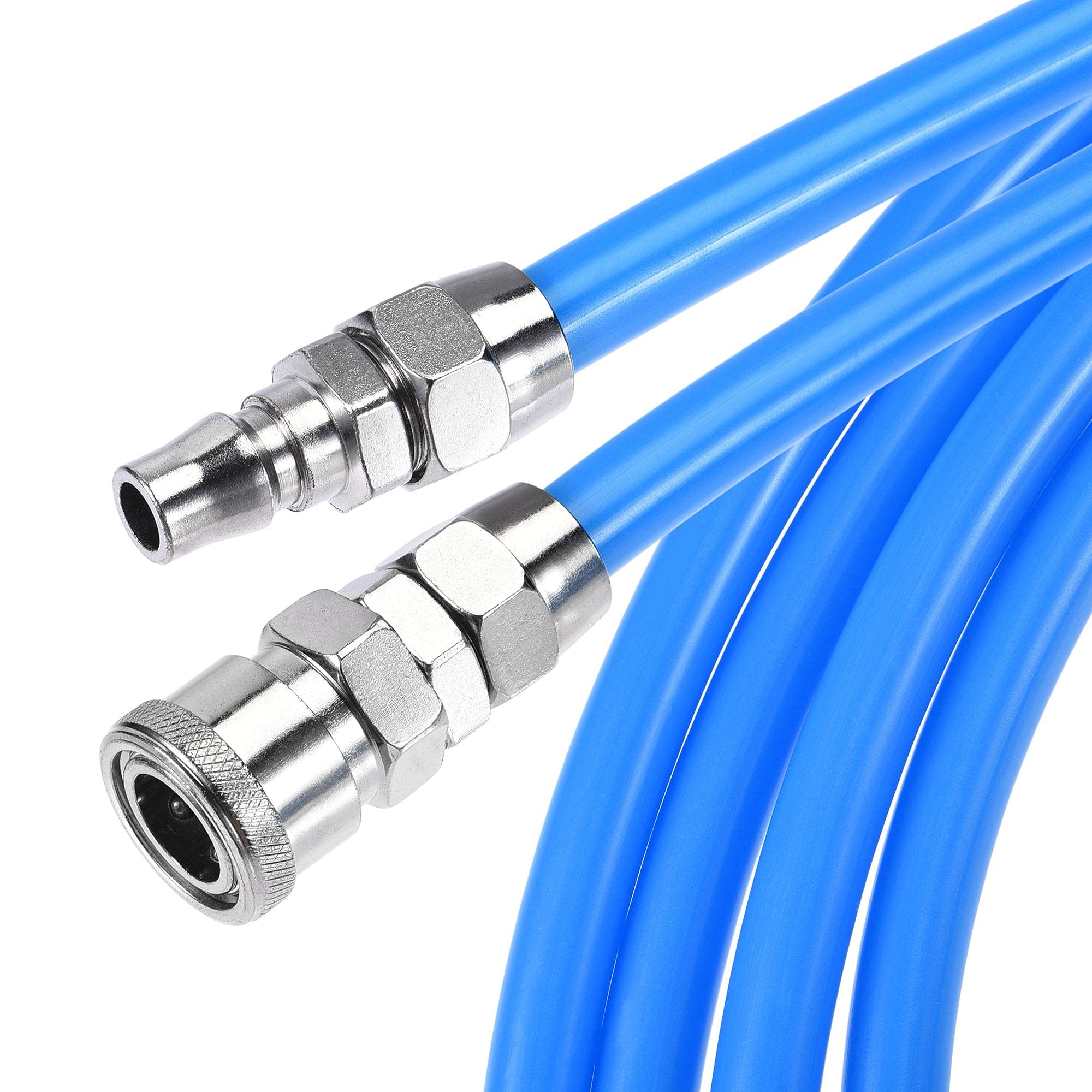 Buy Sourcing Pneumatic Air Hose 12mm OD 8mm ID 10M Length Blue Flexible buy-sourcing-pneumatic-air-hose-12mm-od-8mm-id-10m-length-blue-flexible